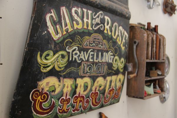 Hand crafted signs: vintage art becoming new again